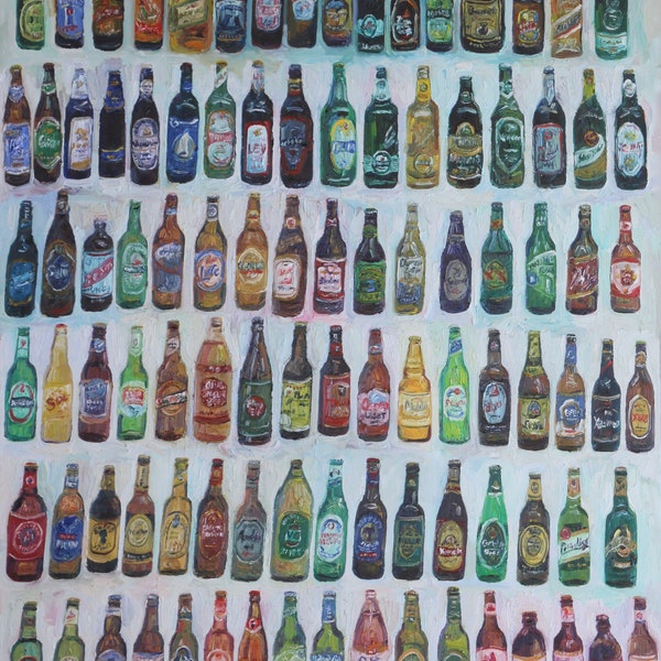 99 Bottles of Beer on the Wall Art - Etsy