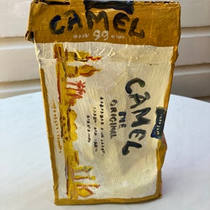 Camel Large Cardboard Sculpture 9" X 5.5" X 2" - Etsy