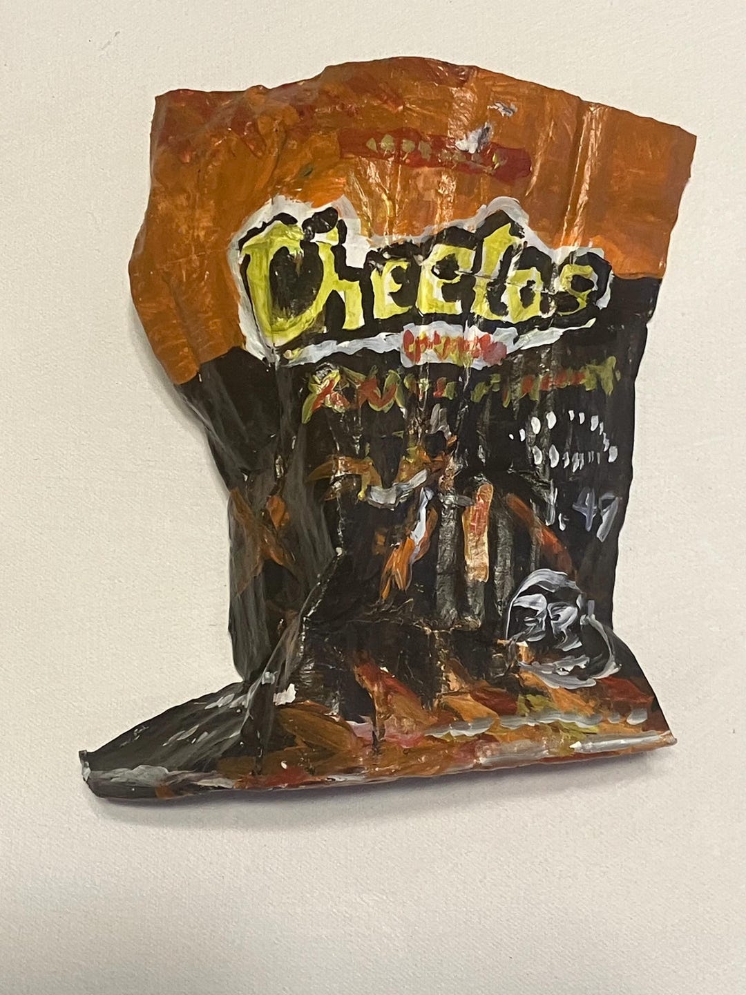 Flaming Hot Cheetos Cardboard Sculpture - Etsy