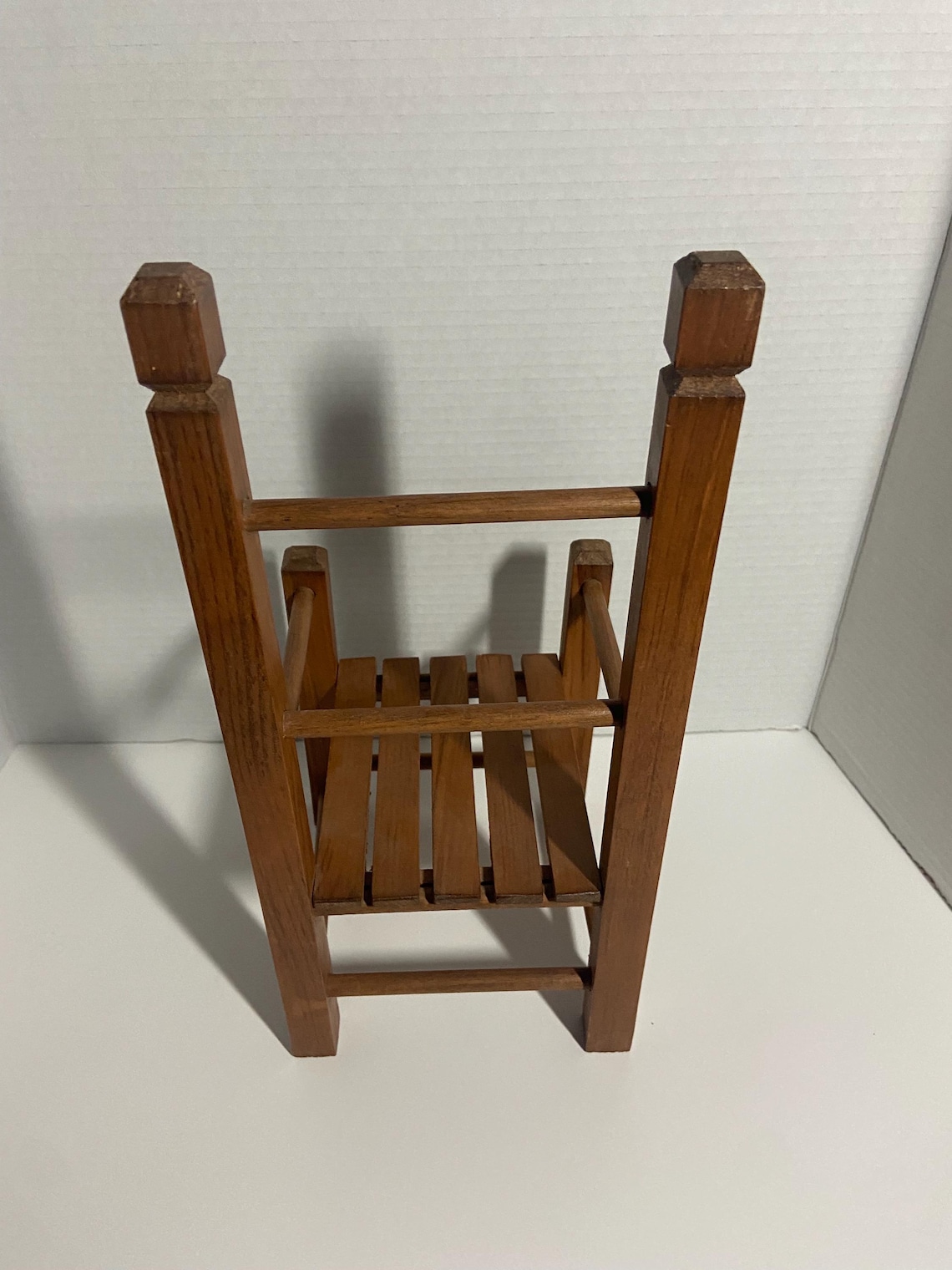 Vintage Ladder-back Slatted Seat Carved Doll Chair 14" - Etsy
