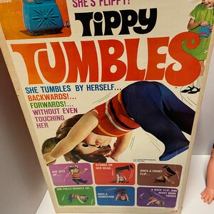 Vintage 1968 Remco Tippy Tumbles Toy Original Box TESTED/WORKS - Etsy