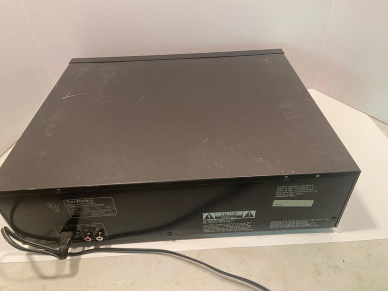 Technics Compact Disc Changer SL-PD888 With Remote & Manual WORKS - Etsy
