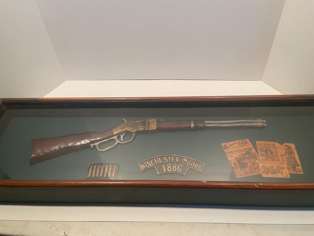 Winchester Modell 1886 Rifle Shadow Box L32inxw3inxh10in - Etsy