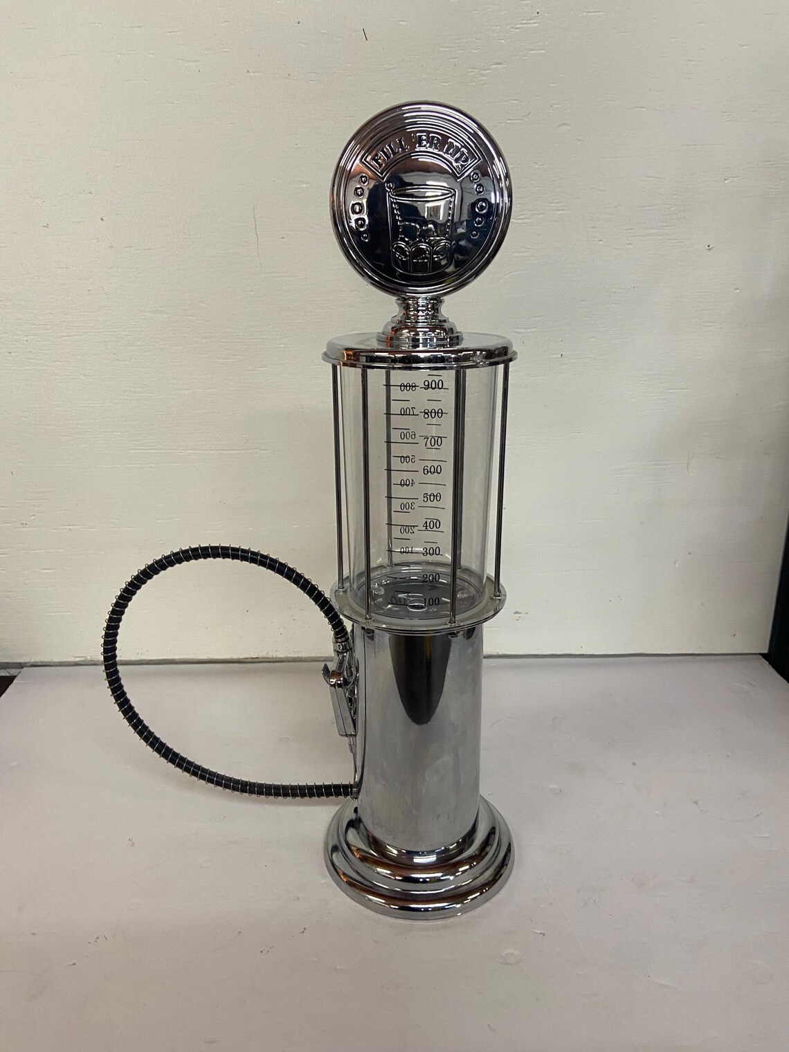 Godinger Fill 'er up High Octane Novelty Alcohol Dispenser 18" Tall Gas ...