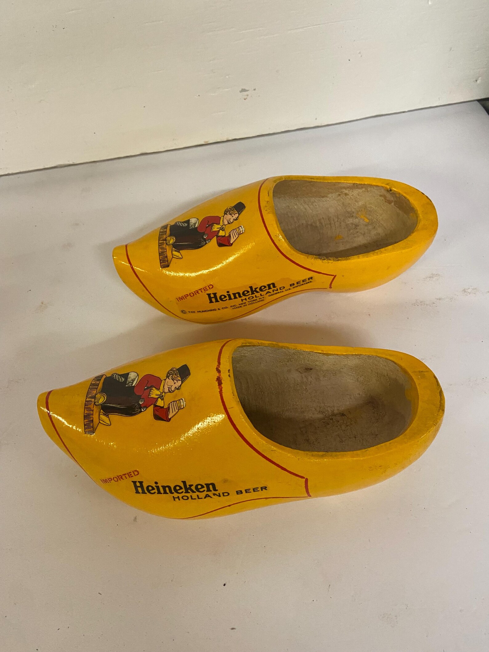 Vintage Heineken Holland Beer Carved Wooden Shoe/clog - Etsy