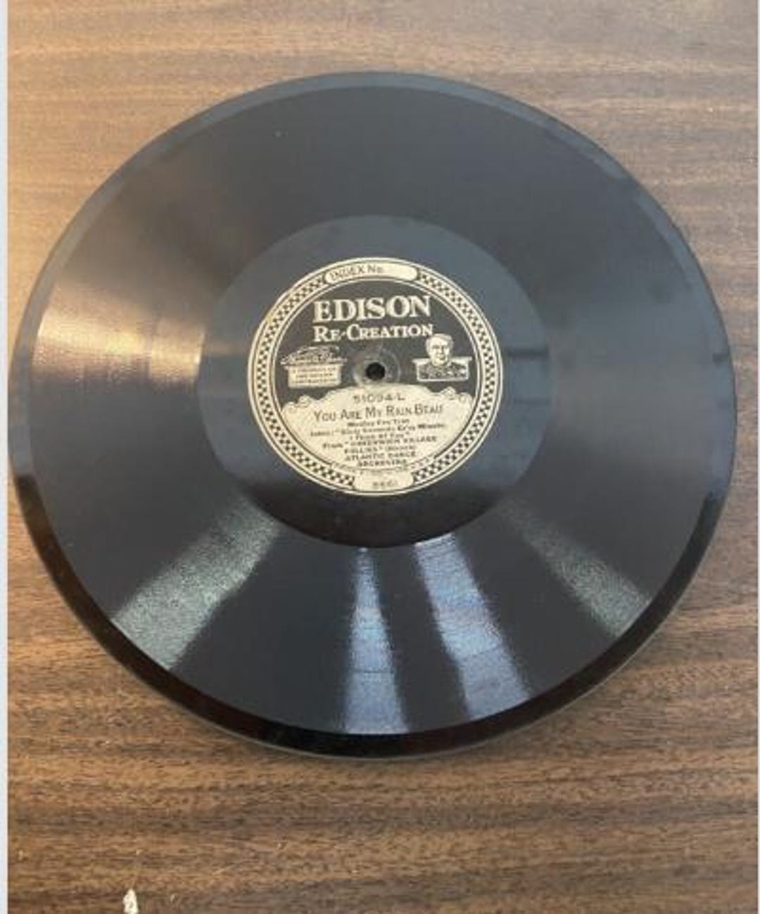 Edison Recreation Disc Vinyl Record 51094 ORIGINAL SLEEVE 1923 - Etsy