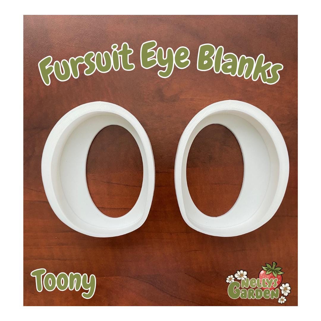 Fursuit 3D Eye Blanks -standard Toony- - Etsy