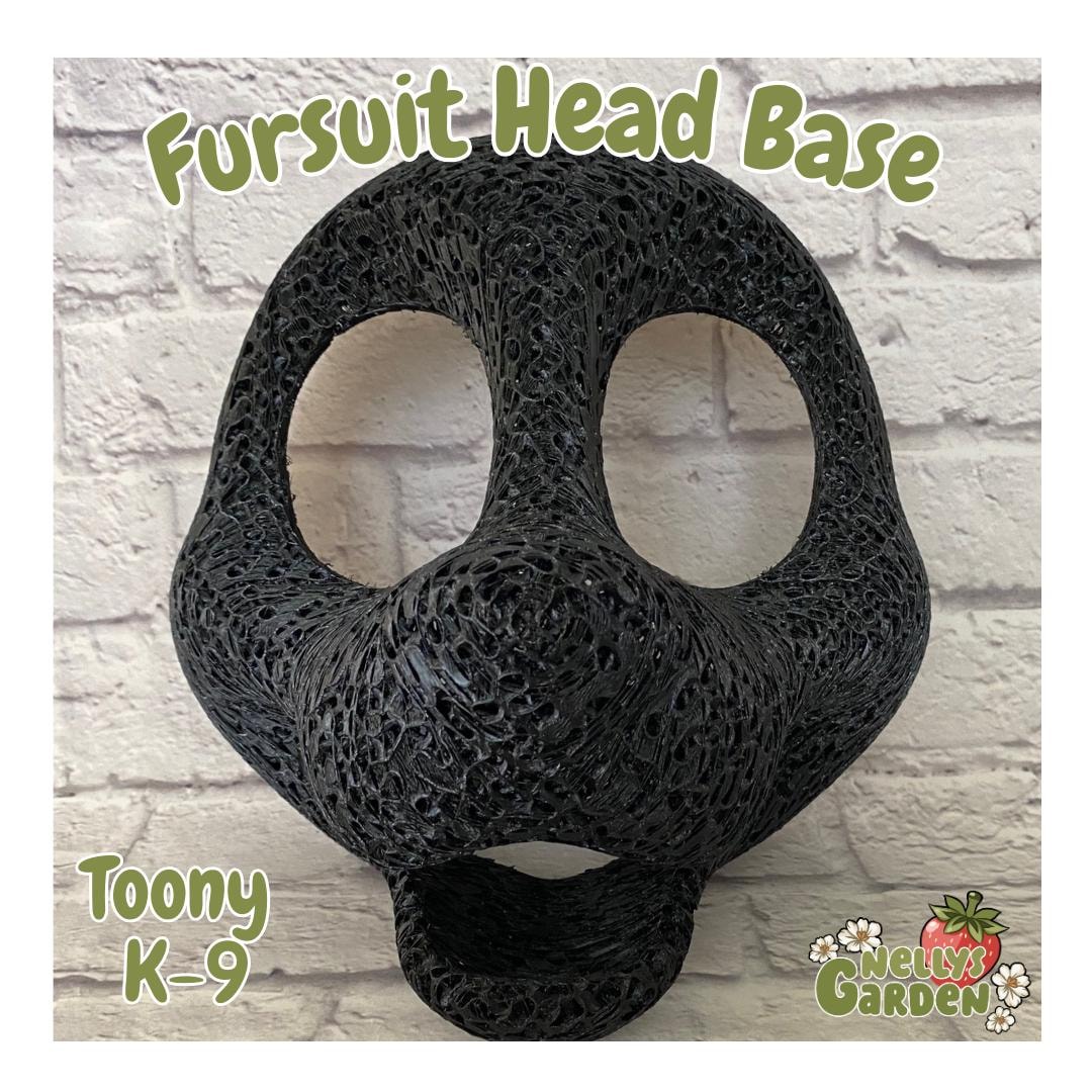 TPU Fursuit Head Base -toony K9- - Etsy