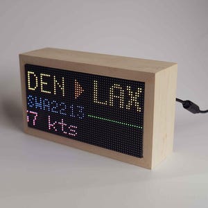 Flight Radar LED Display – Real-time Aircraft Tracker - Etsy