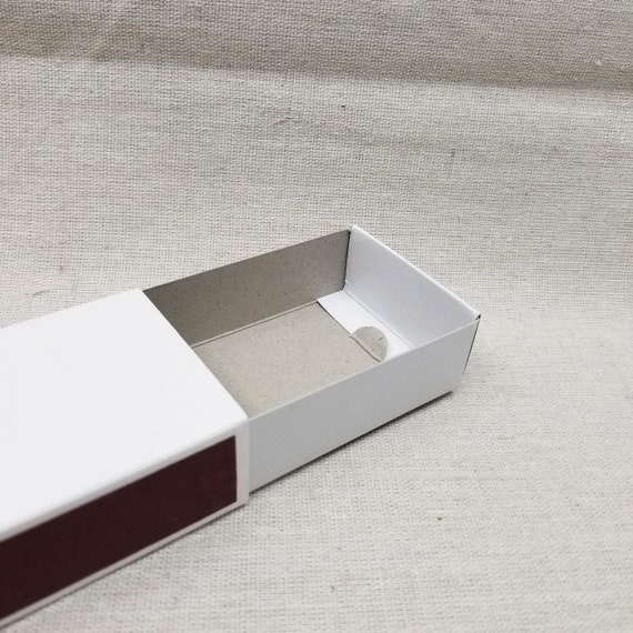 Empty White Matchboxes 11.5 Set of 10 - Etsy