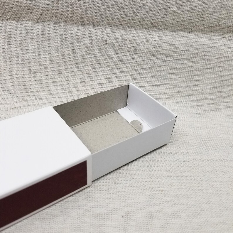 Empty White Matchboxes 11.5 Set of 10 - Etsy
