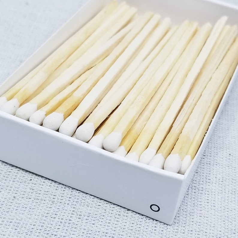 4 Matchsticks White - Etsy