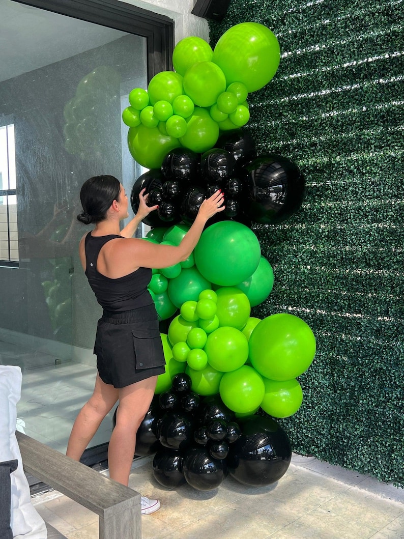 MINECRAFT Inspired Balloon Garland Kit, Balloon Arch, Birthday, DIY ...