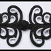 Two Large Black White Chinese Frogs Macrame Fasteners Closure - Etsy