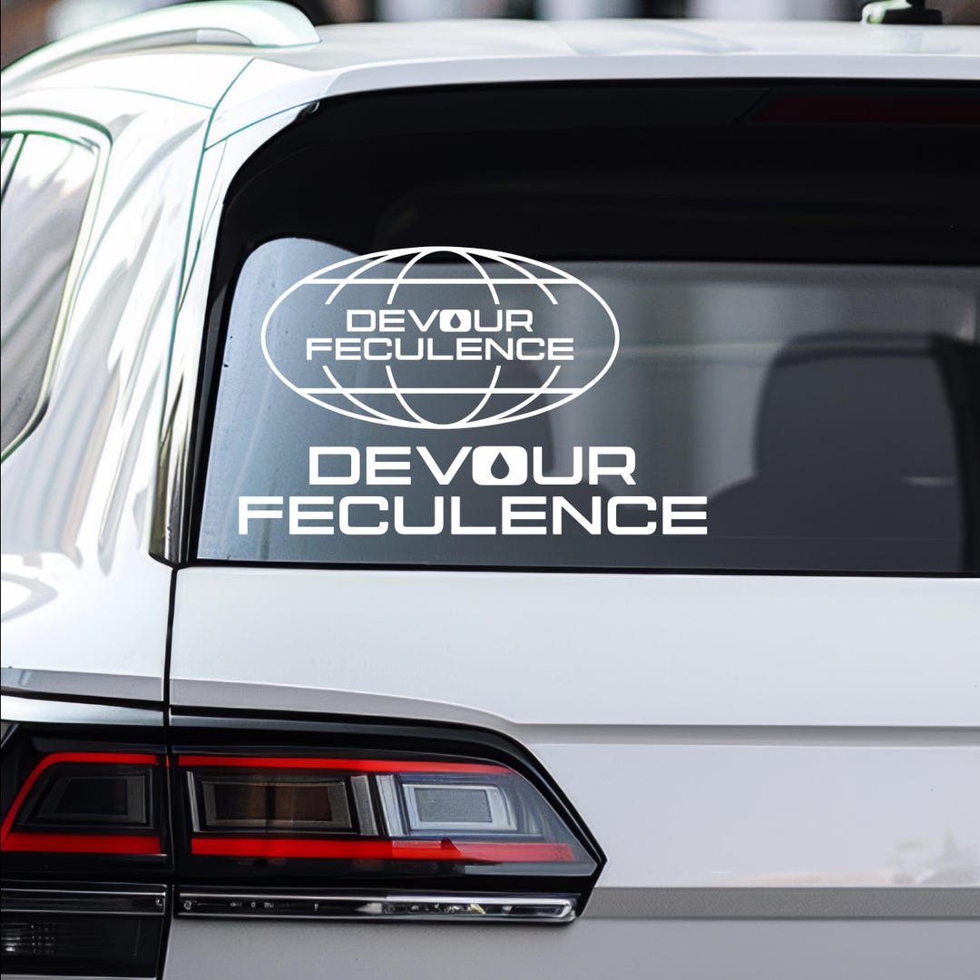 Devour Feculence Decal, Lumon Industries, Severance Logo, Car Decal ...