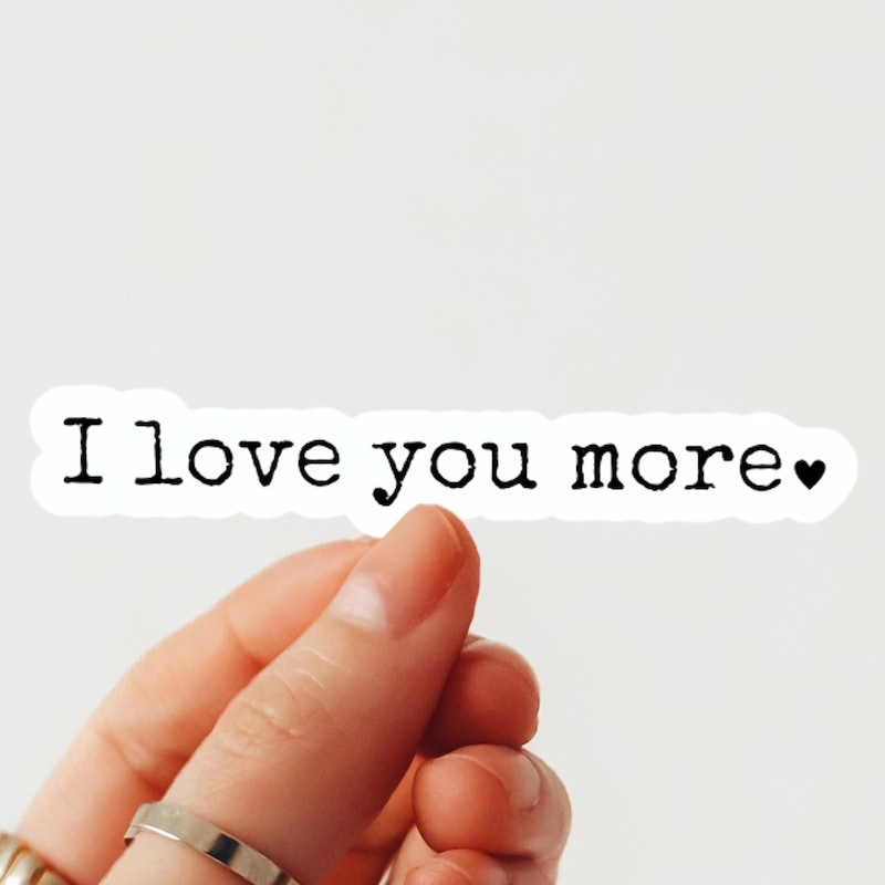 I Love You Stickers - Etsy