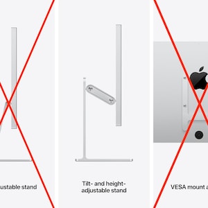 Apple Studio Display "macbook" Mount for Tilt- and Height-adjustable ...