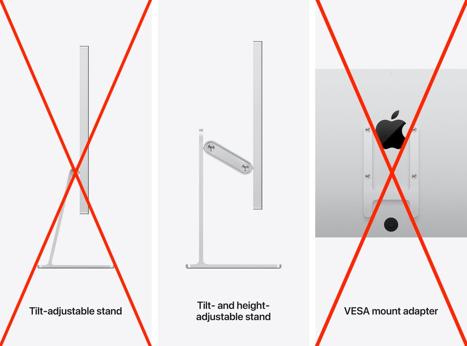 Apple Studio Display "macbook" Mount for Tilt- and Height-adjustable ...