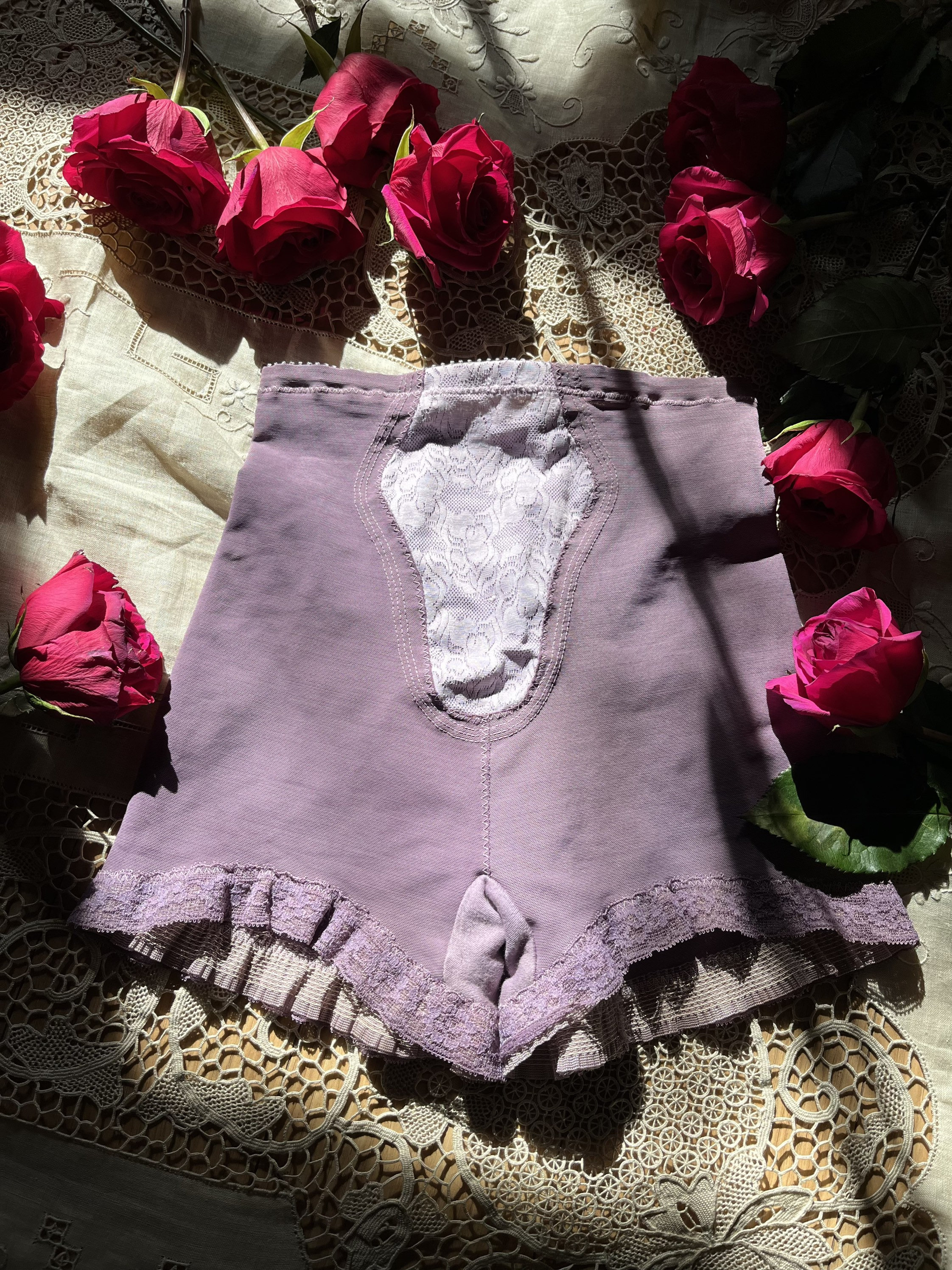 Hand Dyed 1960s Vintage Purple Panty Girdle by Sears - Etsy