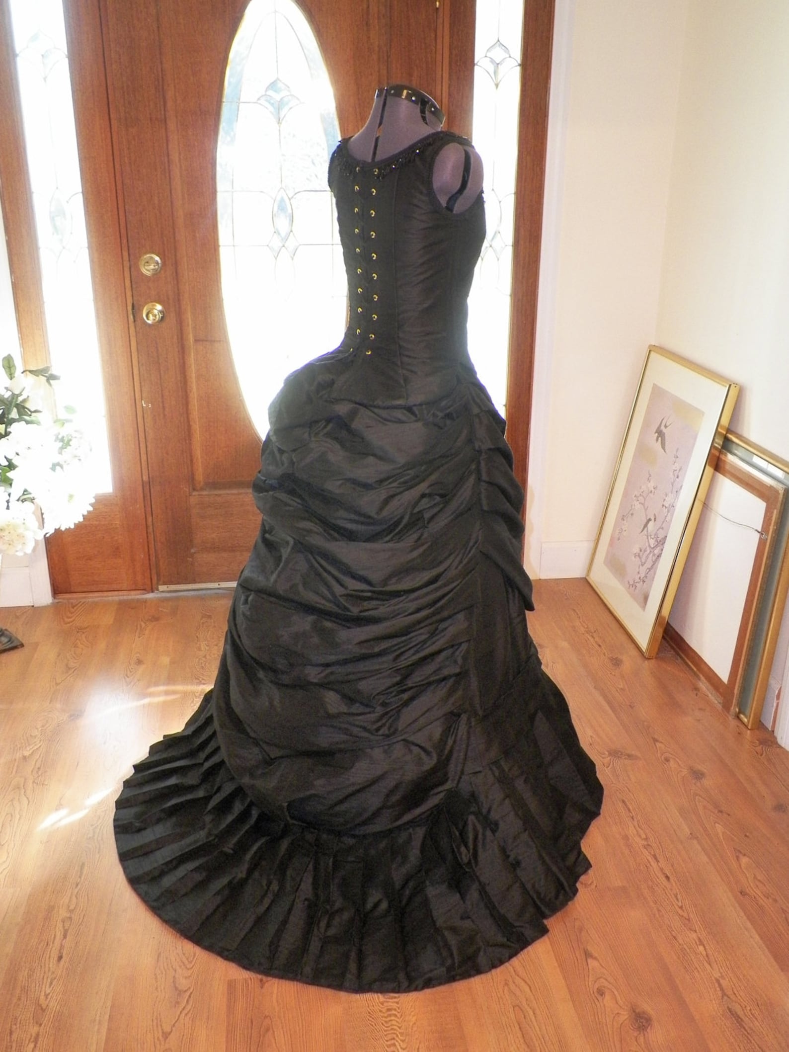 Victorian Dress Victorian Bustle Dress Victorian Wedding - Etsy