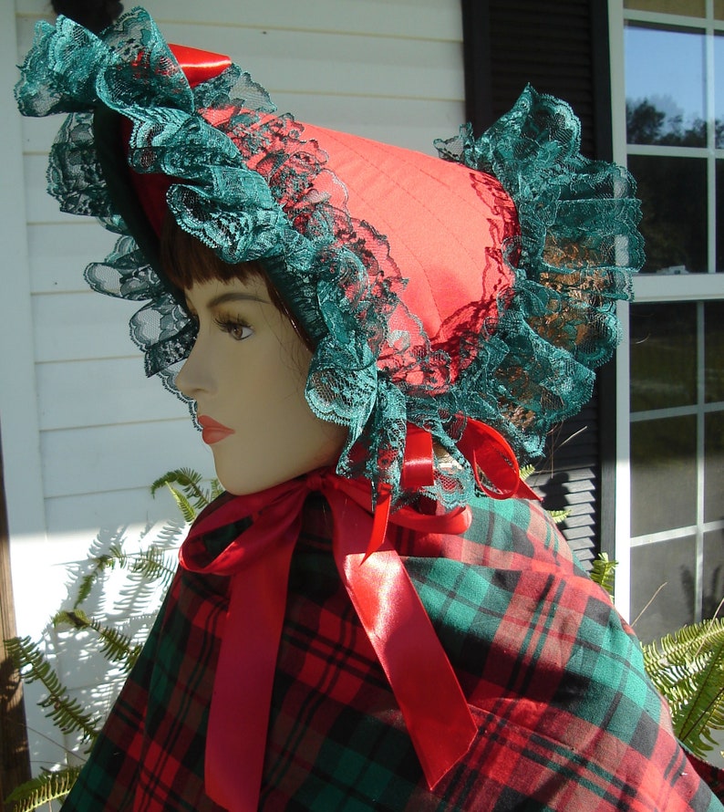 Handmade Dickens Bonnet: Victorian Regency Style Costume Bonnet - Etsy