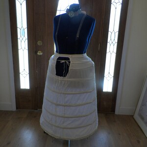 Bell Shaped Victorian Bustle Cage for Victorian Bustle Dress Wedding ...