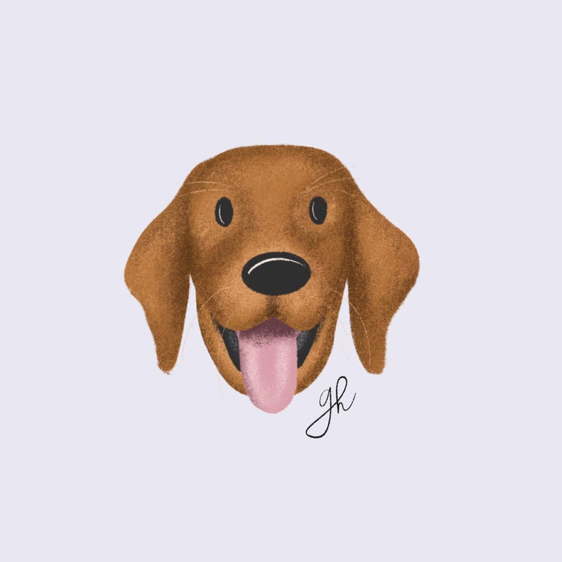 PET PORTRAIT- Face Only - Etsy