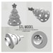 Christmas Tree STL, 3D Printable LED Tealight Candle Holder, Festive ...