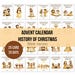 25-day Christmas Advent Calendar, Digital Cards With Inspiring Bible ...