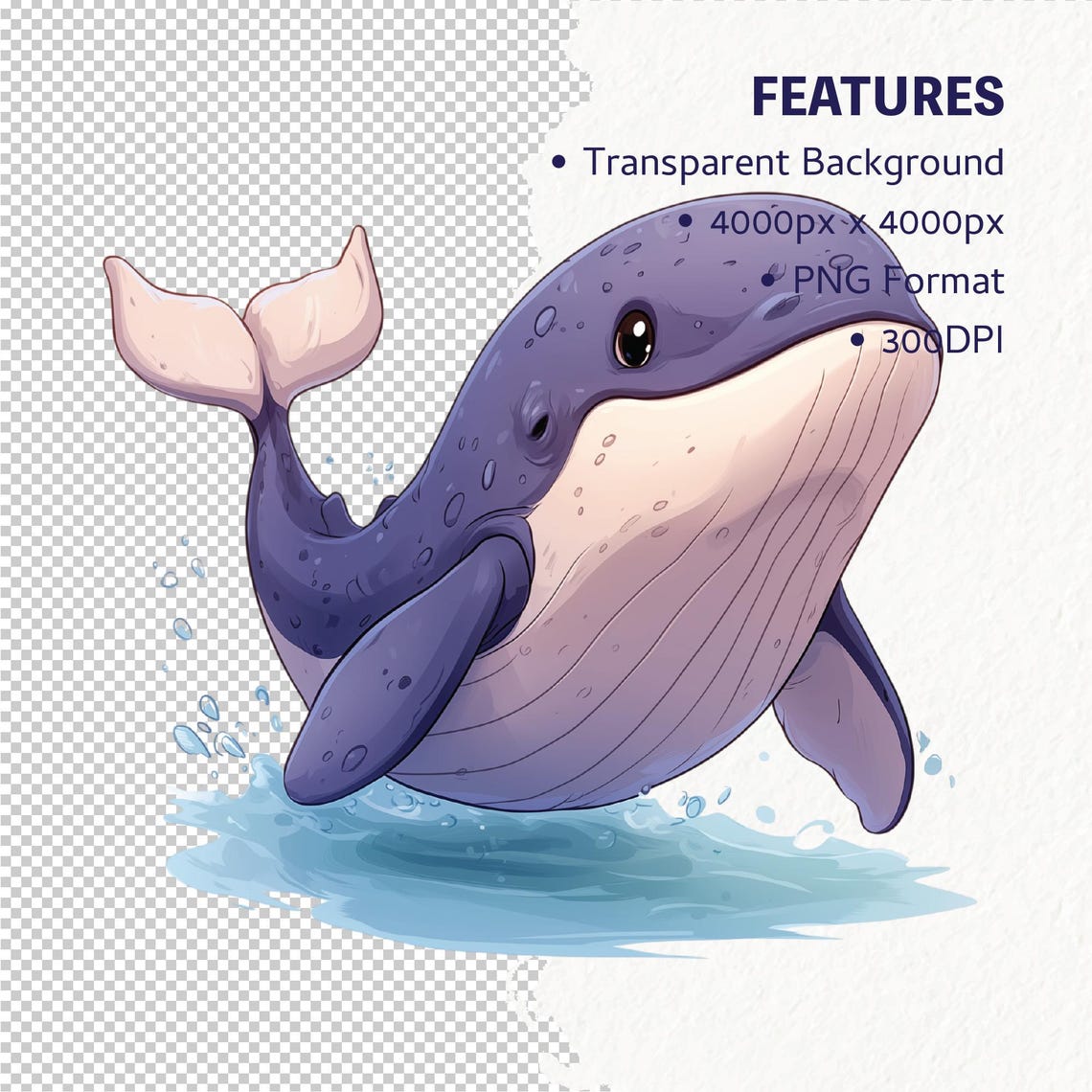 Jonah and the Whale Bible Story Clipart, Cartoon Christian PNG Set ...