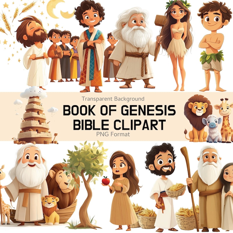 Adam and Eve Clipart - Etsy