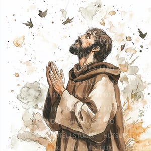 20 PNG Saint Francis Clip Art, Religious Icons, Christian Symbols ...