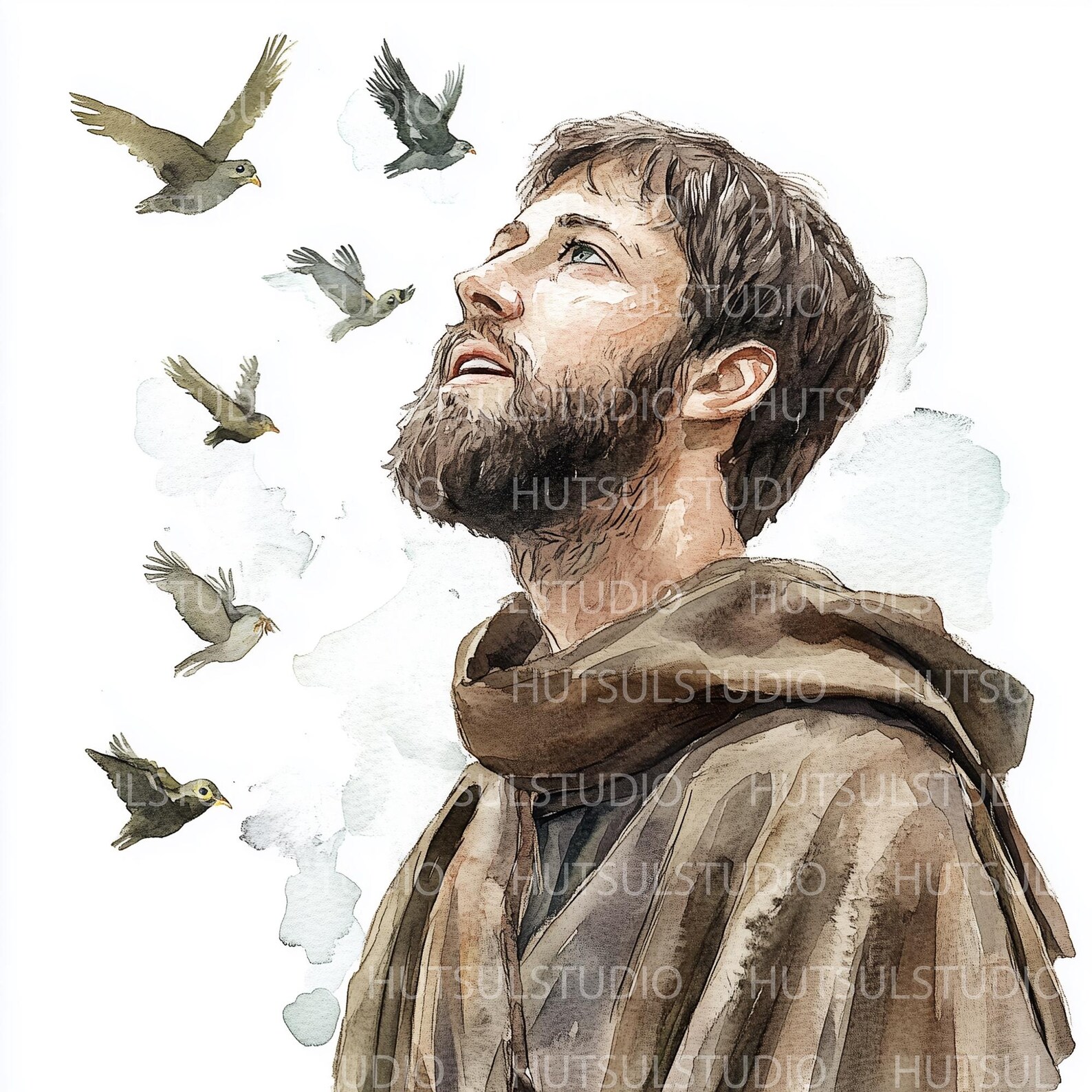 20 PNG Saint Francis Clip Art, Religious Icons, Christian Symbols ...
