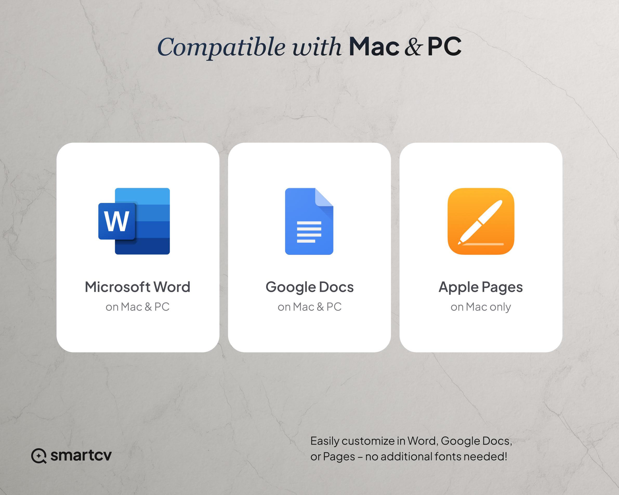 ATS Friendly Resume Template for Software Developer, Engineer, ATS ...