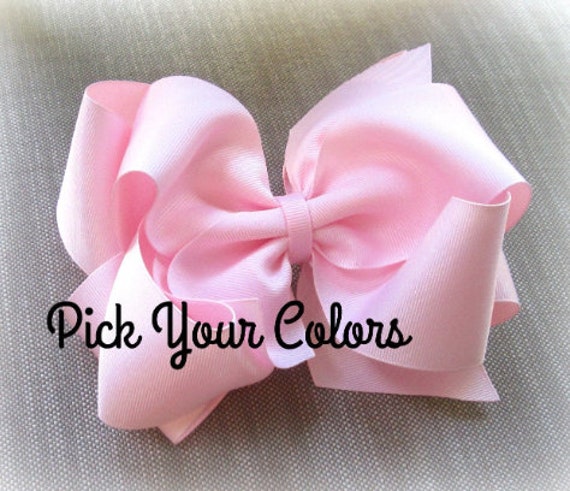 Hair Bows Big Bows 6 Inch Hairbows Bow Bundles Hairbow - Etsy