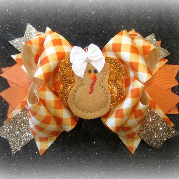 Thanksgiving Bows - Etsy