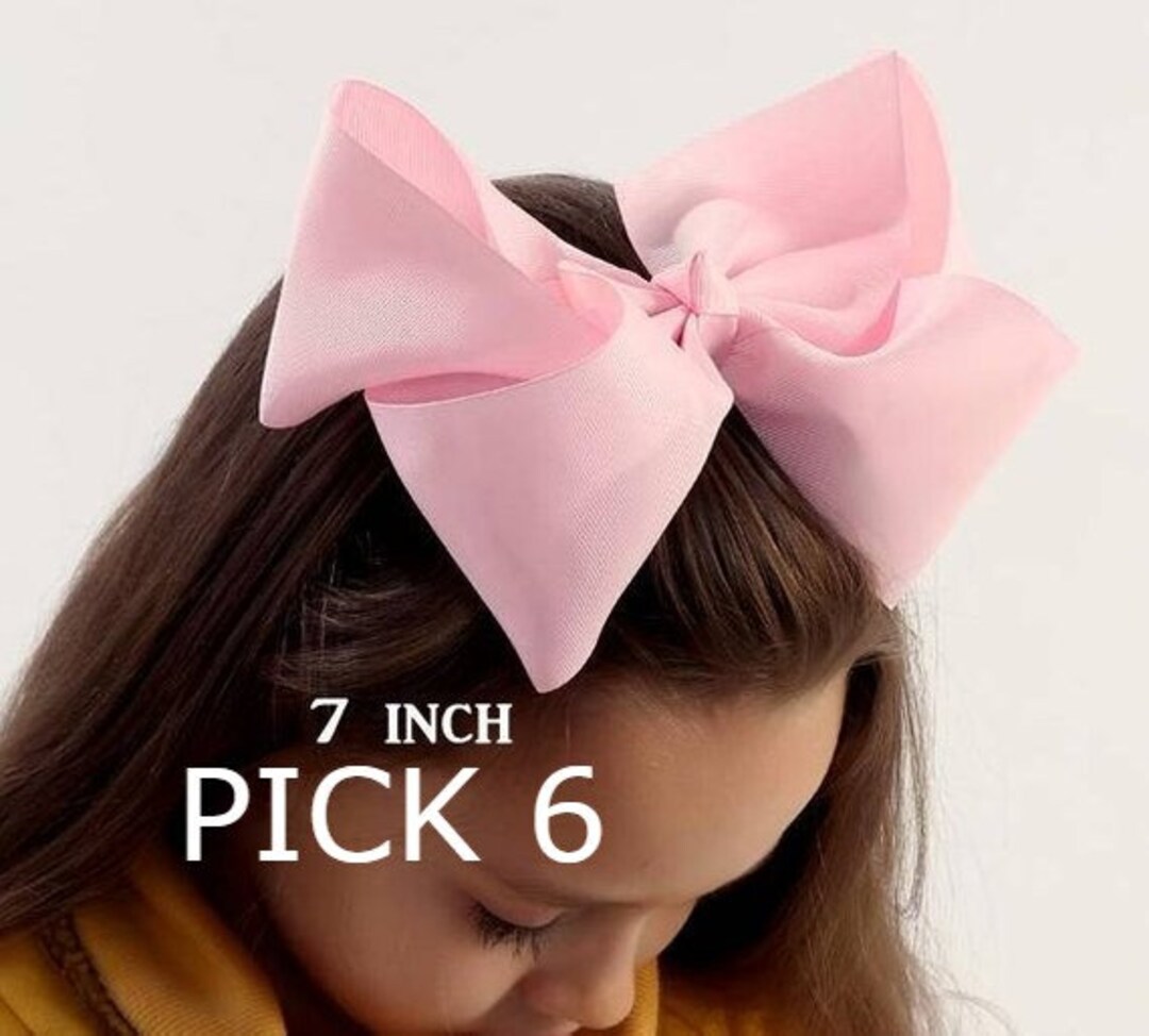 Big Bows, Jumbo Hair Bow, Pick 6, Lot Set of Bows, Southern Style Bow ...