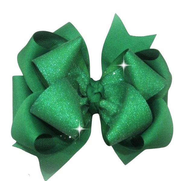 Emerald Green Bows - Etsy