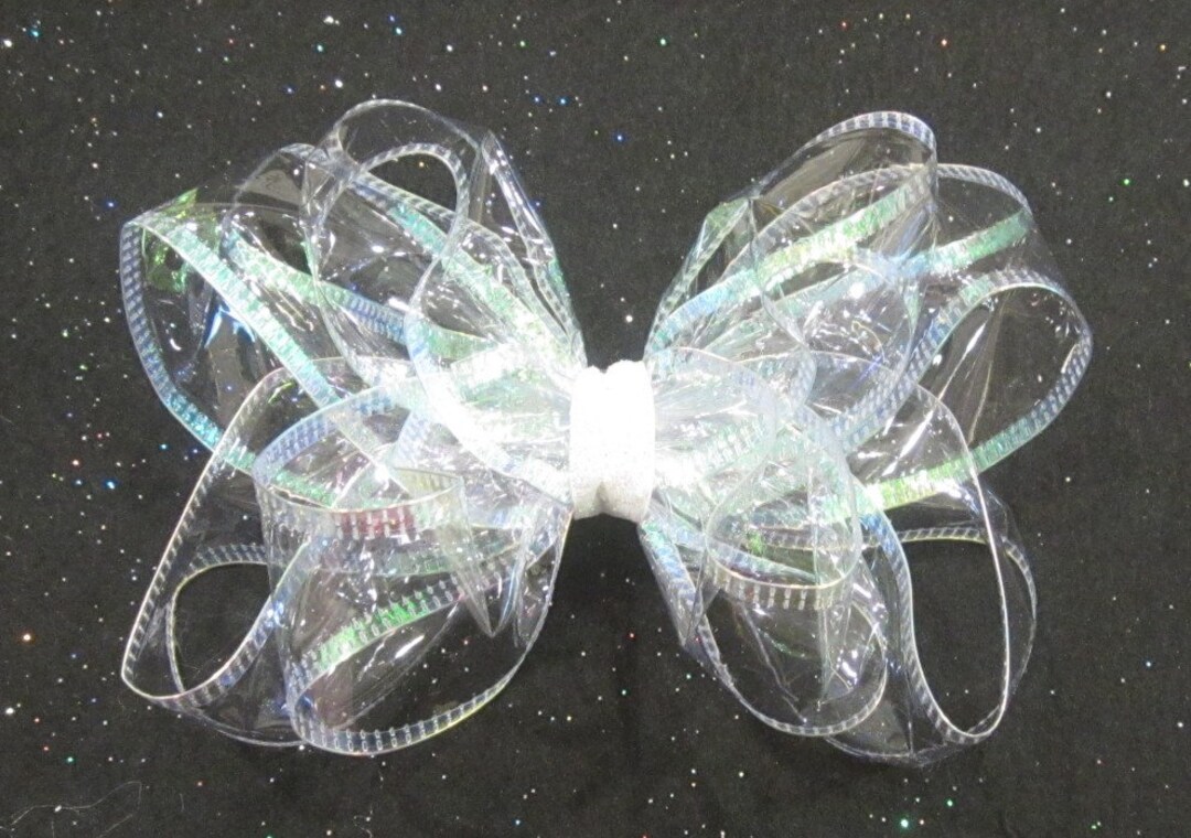 Pool Bows, Jelly Bow, Waterproof Hairbow, Iridescent Bow, Water Proof ...