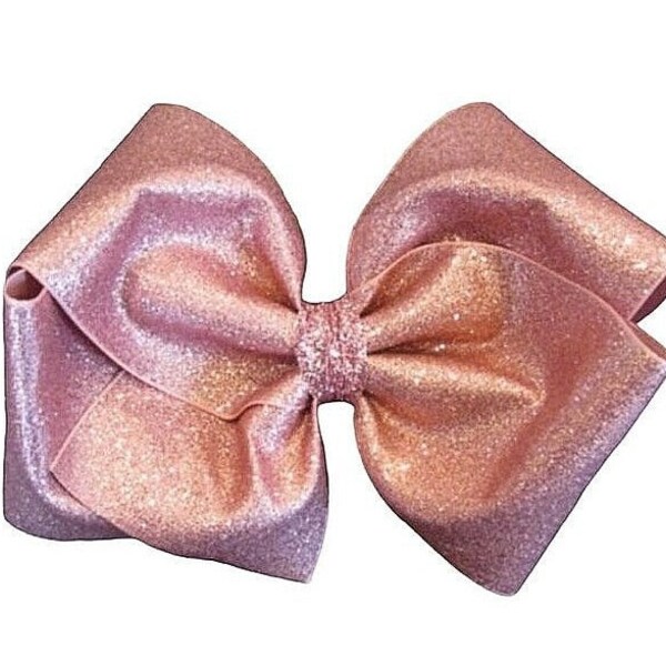 Glitter Hair Bow - Etsy