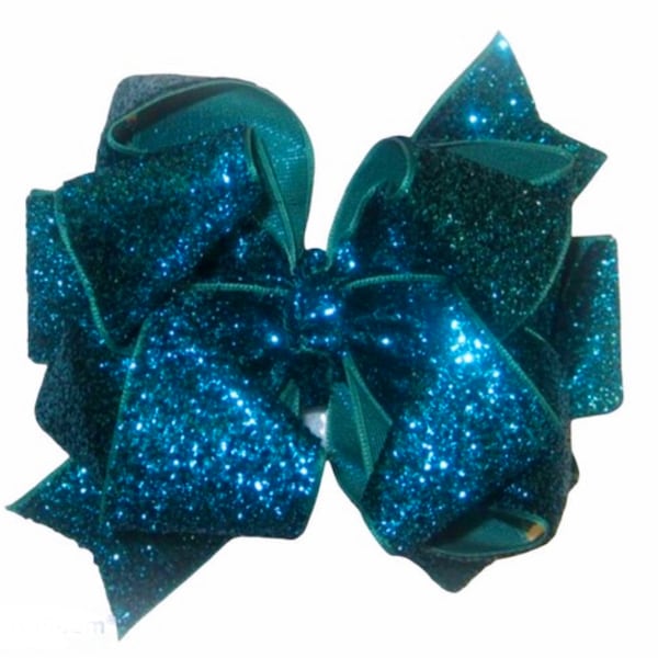 Turquoise Cheer Bows - Etsy