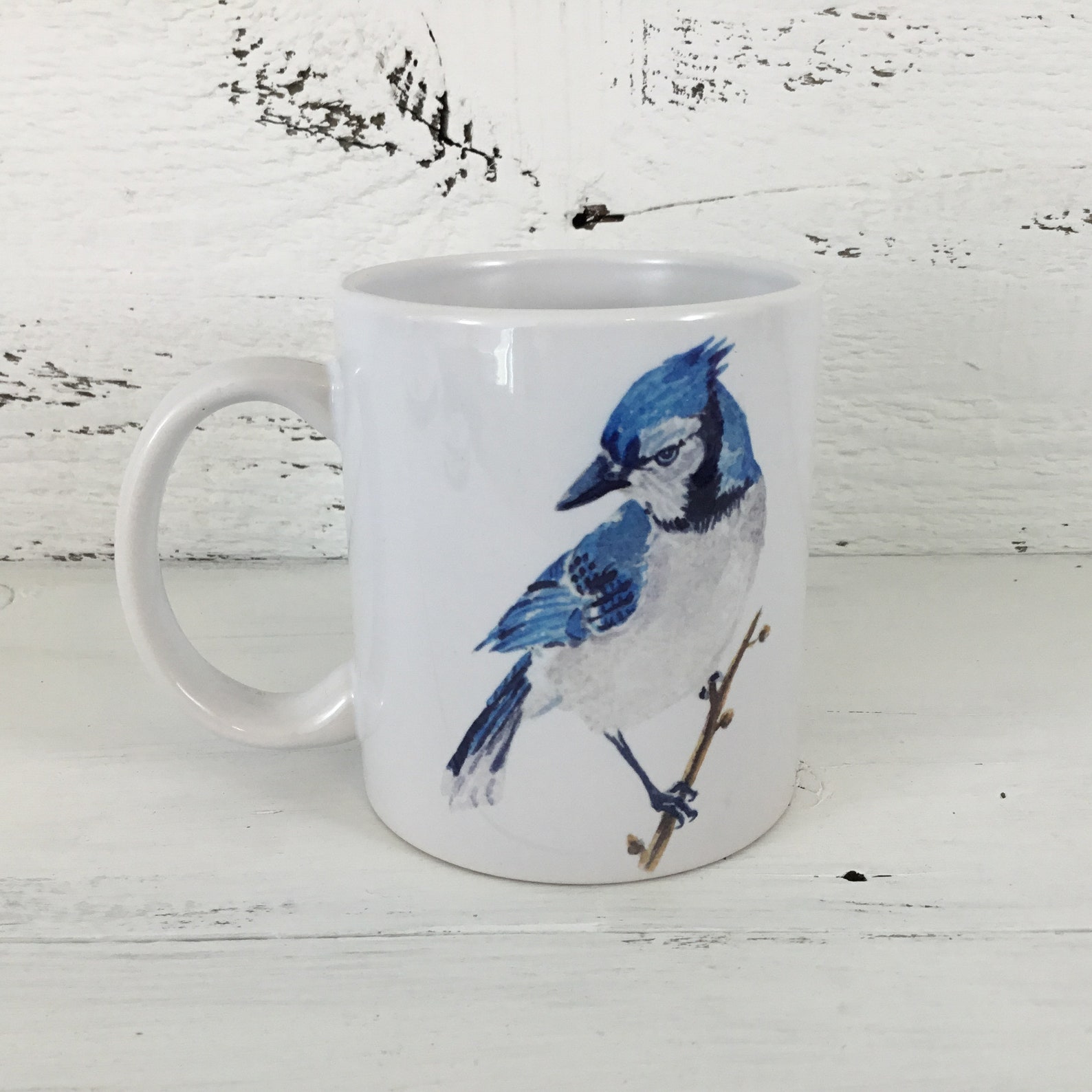 Blue Jay Coffee Mug | Etsy