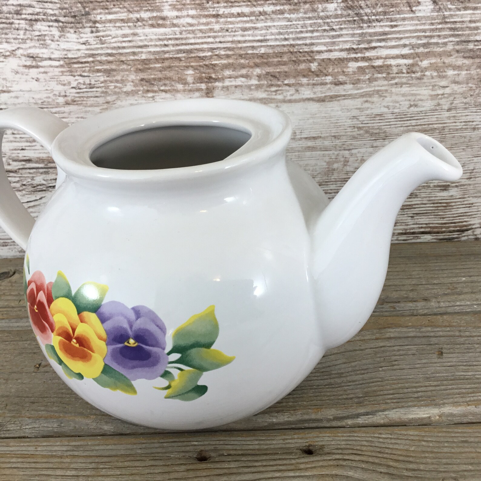 Corelle Summer Blush Pansies 5 Cup Teapot Corelle Coordinates | Etsy