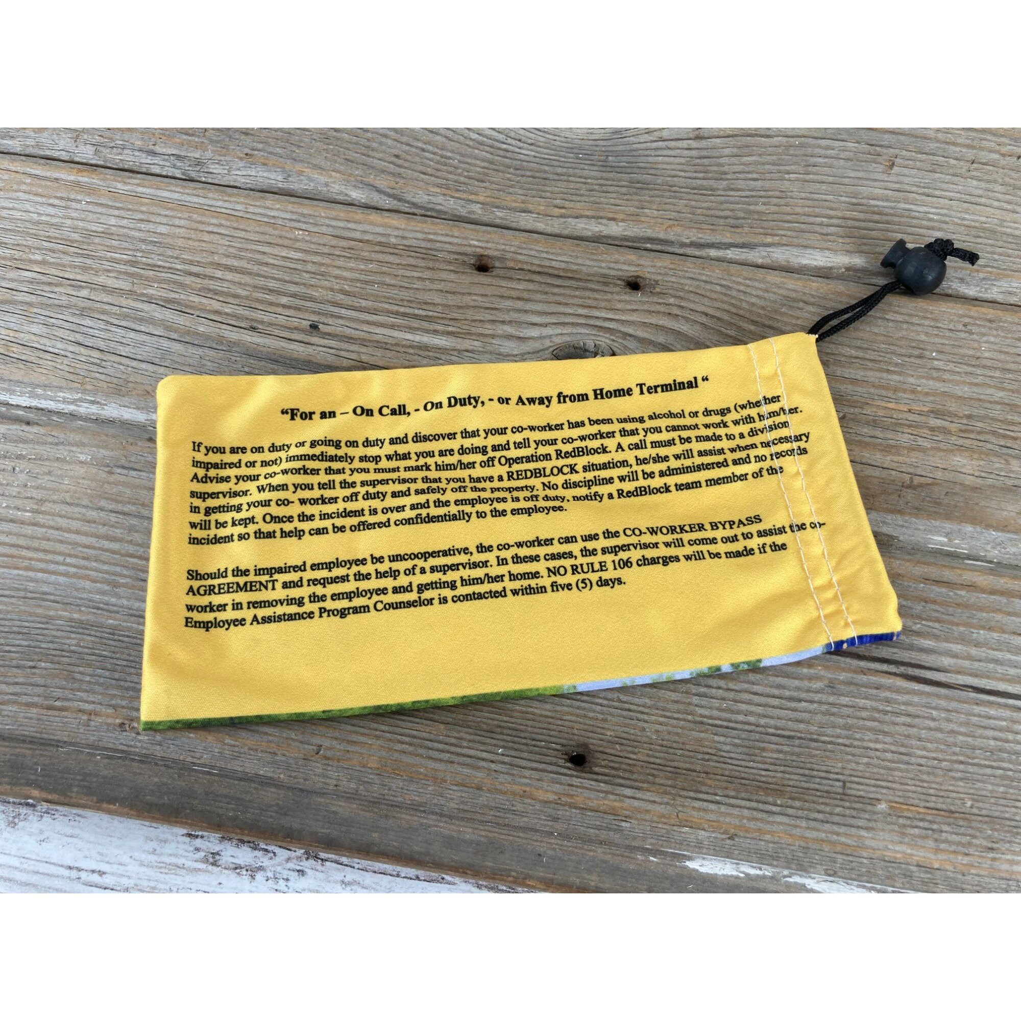 CSX Operation Redblock Drawstring Pouch Eye Glass Case - Etsy