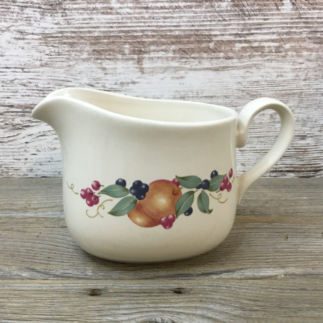 Corning Corelle Abundance Fruit Pattern Gravy Boat No Underplate - Etsy