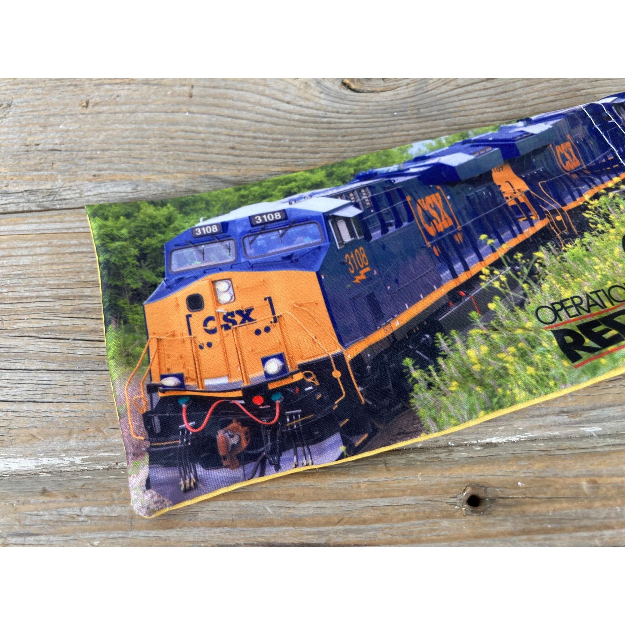 CSX Operation Redblock Drawstring Pouch Eye Glass Case - Etsy