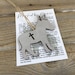Donkey Story Card Ornament – the Story of the Donkey’s Cross - Etsy
