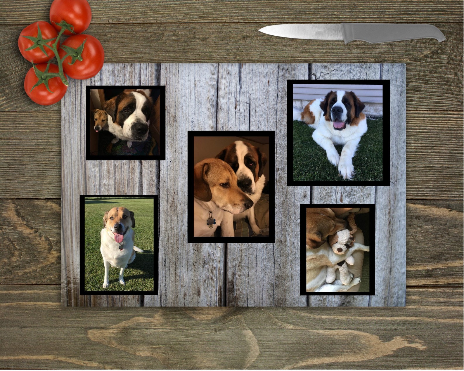 Custom Photo Cutting Board Kitchen Decor Personalized | Etsy