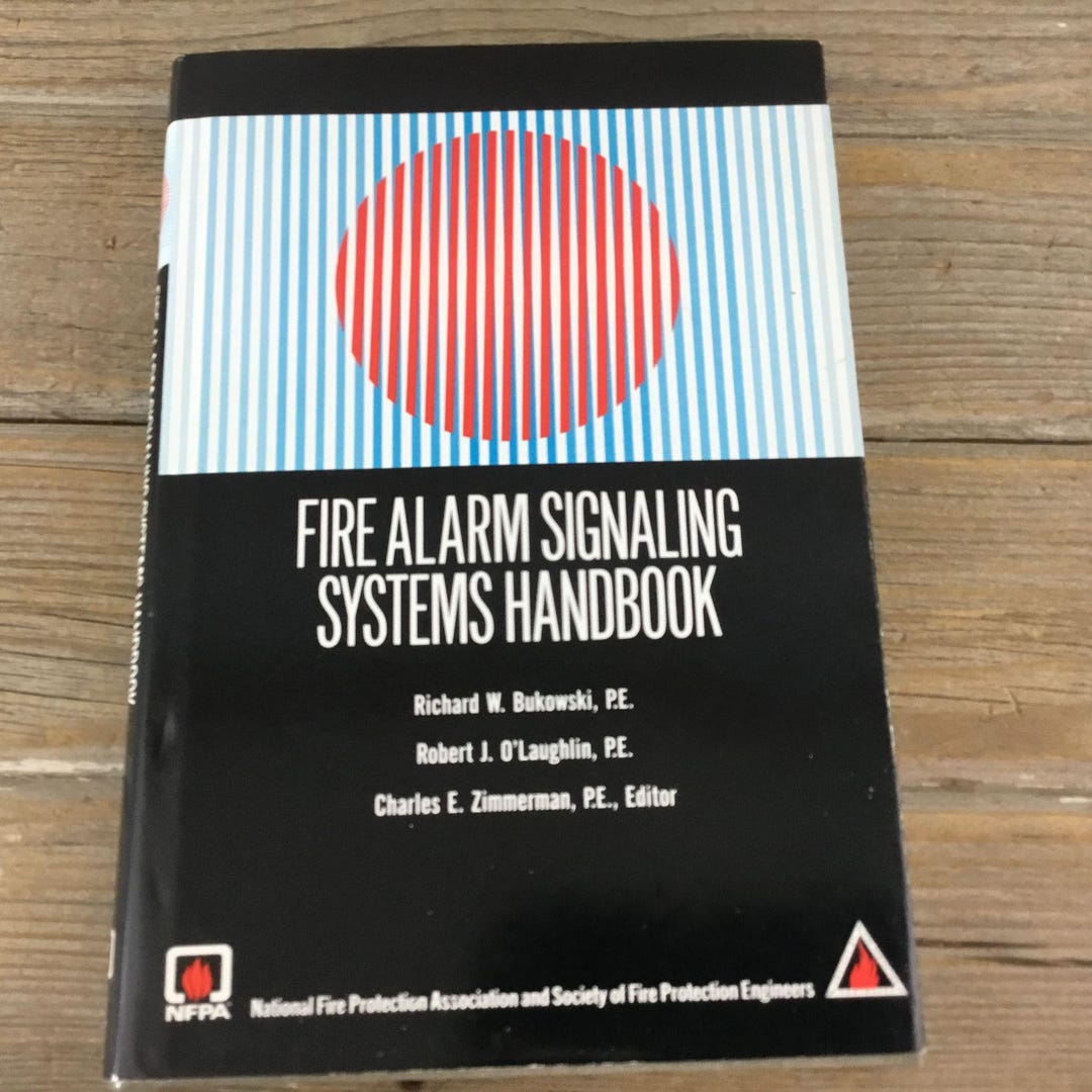 Fire Alarm Signaling Systems Handbook: 1987 Hardcover Edition - Etsy
