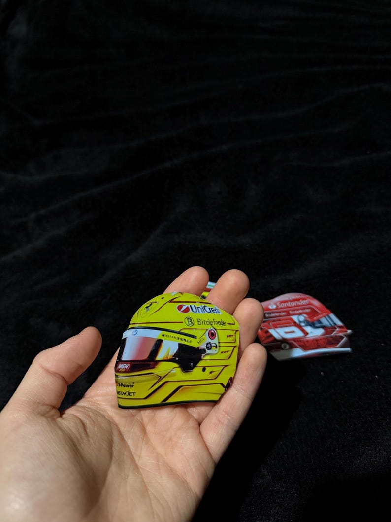 Ferrari F1 Sticker Set Formula 1 Driver Helmets - Etsy UK